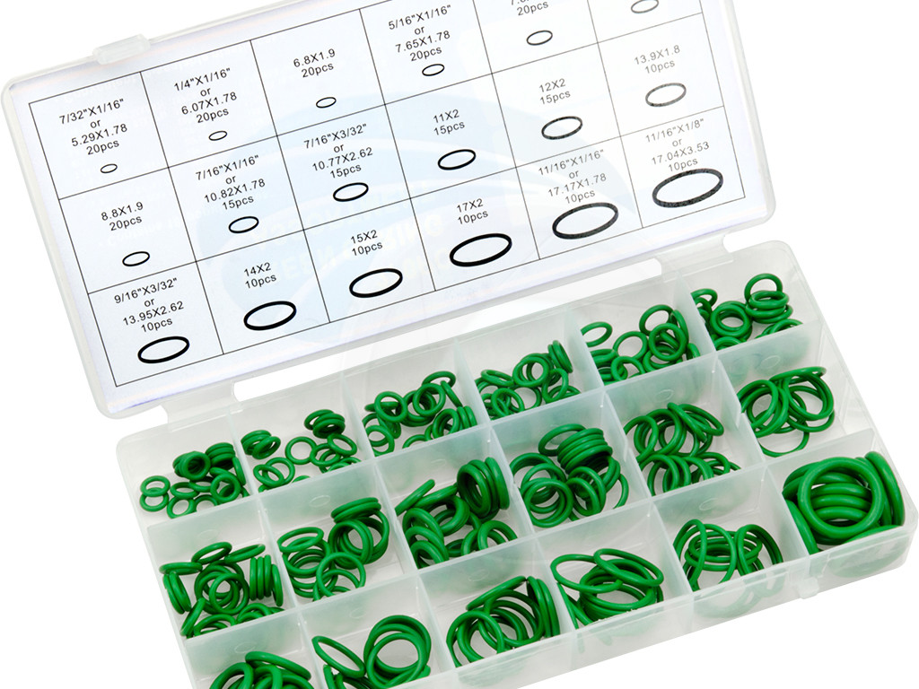 FR AC HNBR O-RING SET RK1001 360KOM ZELENI ERRECOM